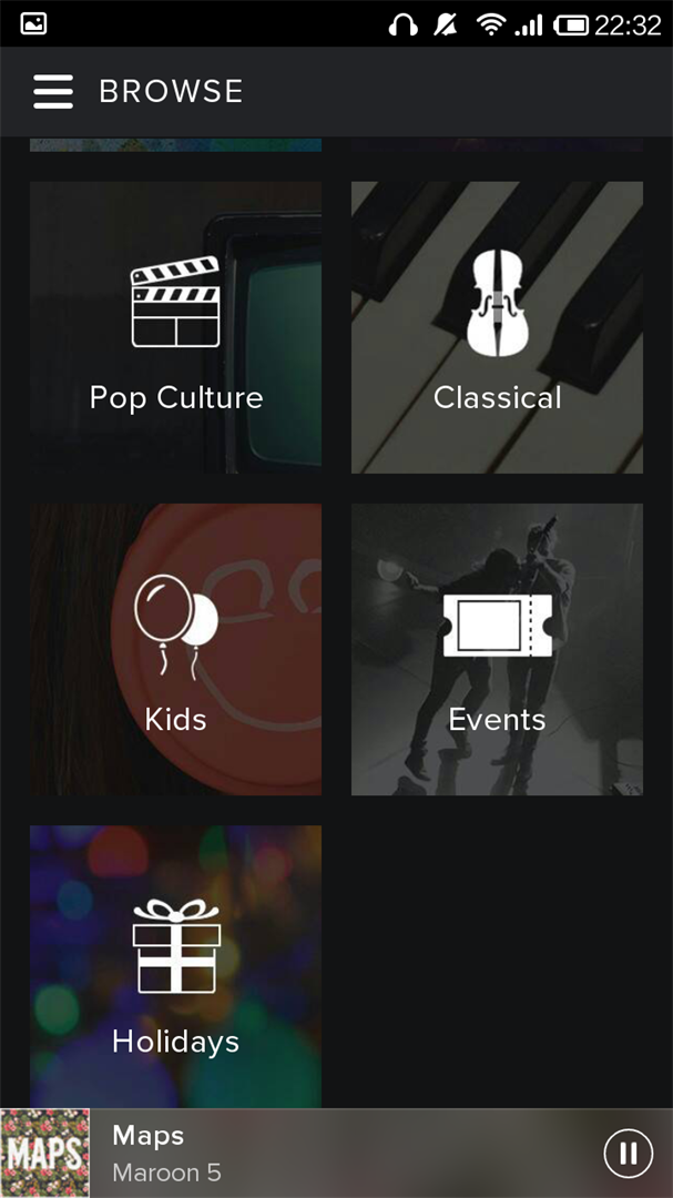 Spotify at emaze Presentation