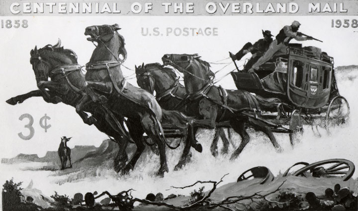 Pony Express, Overland Mail Service, and Western Union at emaze ...