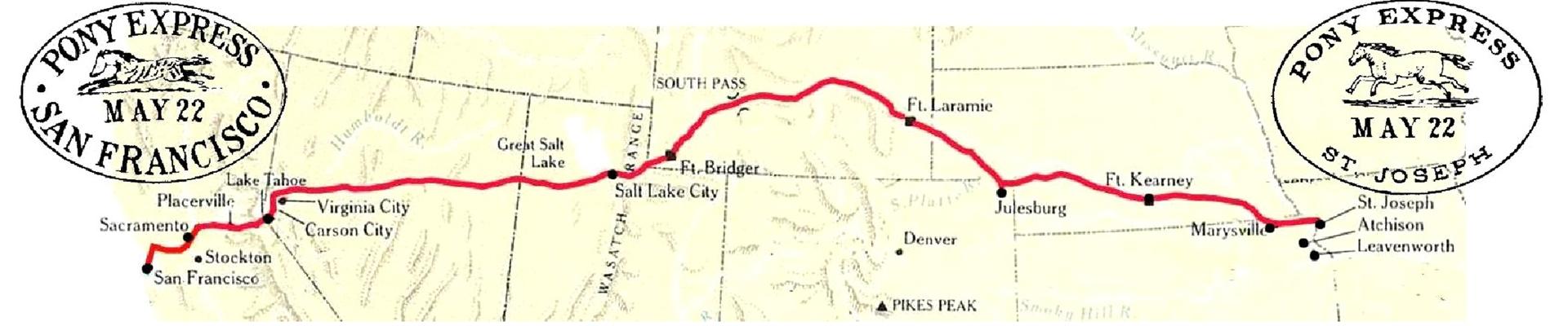 Pony Express, Overland Mail Service, and Western Union at emaze ...