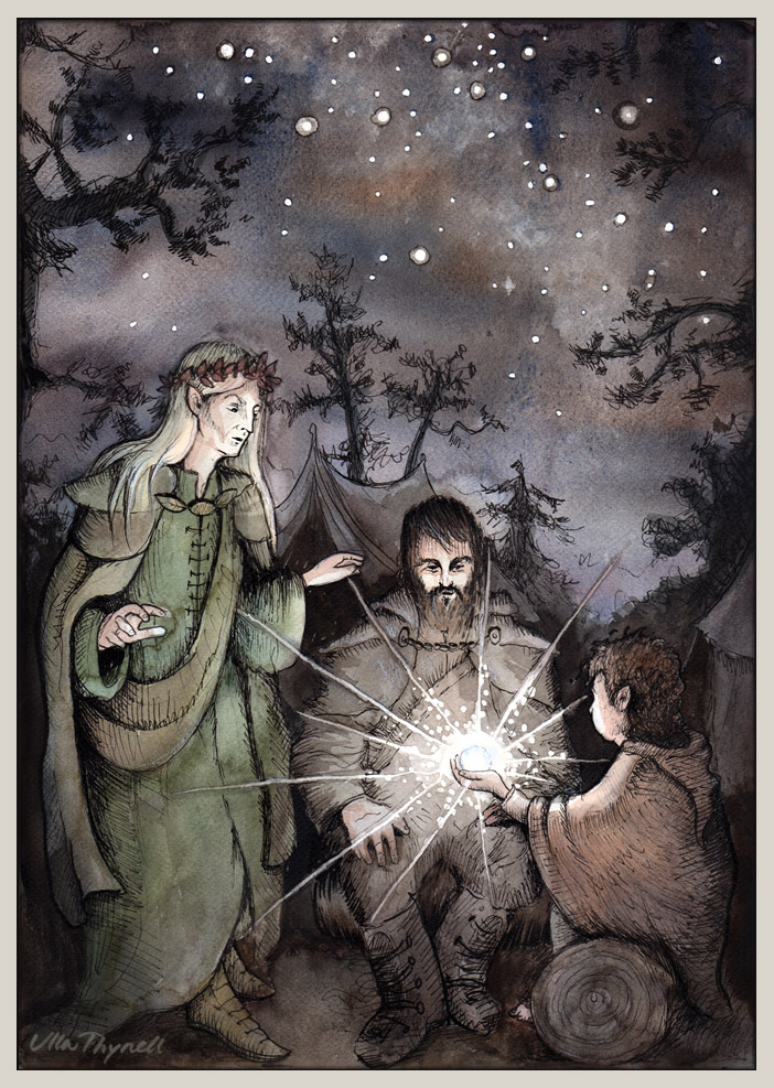 Bilbo's hero journey circle at emaze Presentation