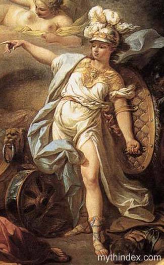 Minerva Roman Goddess Painting