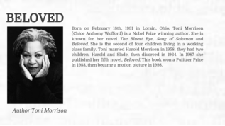 Beloved by Toni Morrison at emaze Presentation