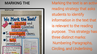 AVID: Marking and Annotating Text at emaze Presentation
