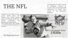 NFL at emaze Presentation