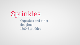 Sprinkles Rough Draft at emaze Presentation
