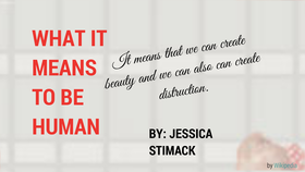 What it means to be human at emaze Presentation