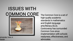 COMMON CORE ISSUES at emaze Presentation