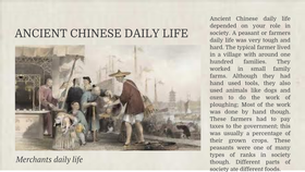 Ancient China at emaze Presentation