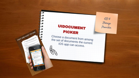 UIDocumentPicker at emaze Presentation