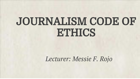 Journalism Code of Ethics.pptx at emaze Presentation