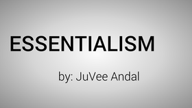 ESSENTIALISM my report2.pptx at emaze Presentation