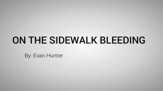 On the Sidewalk Bleeding at emaze Presentation