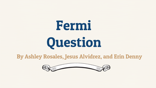 Fermi Question AQR at emaze Presentation