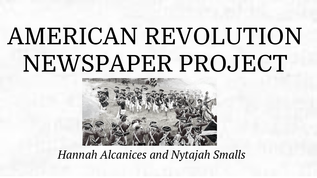 American Revolution Newspaper at emaze Presentation
