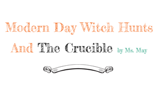 Crucible and Witch Hunts at emaze Presentation