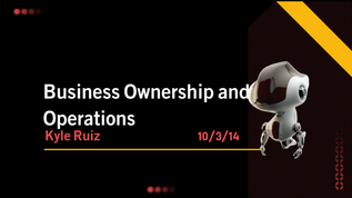 Business Ownership and Operations at emaze Presentation