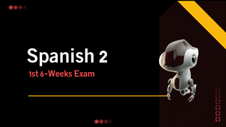 Spanish 2 Exam 1st 6Wks at emaze Presentation