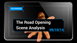 The Road opening scene analysis at emaze Presentation