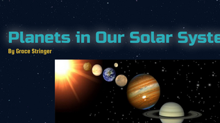 Planets at emaze Presentation