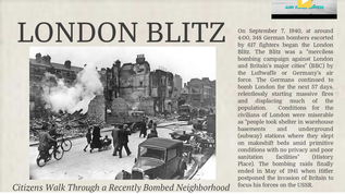 London Blitz at emaze Presentation