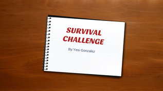 Survival Challenge at emaze Presentation
