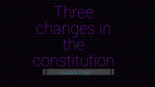 Changes to the Constitution Alara Vogel at emaze Presentation