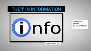 The 'I' in Information at emaze Presentation