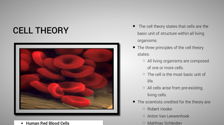 Cell Theory at emaze Presentation