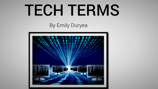 Tech Terms at emaze Presentation