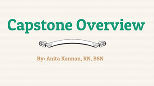 Capstone Overview at emaze Presentation