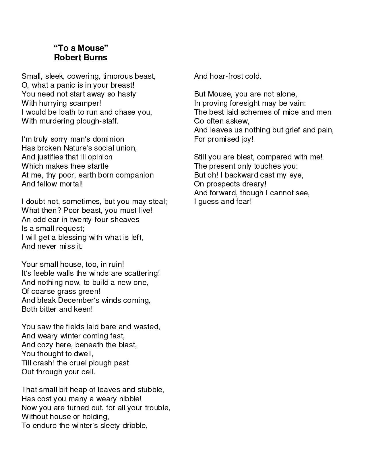 ROBERT BURNS on emaze