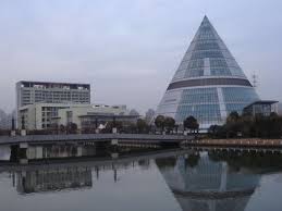 Cone shaped buildings on emaze