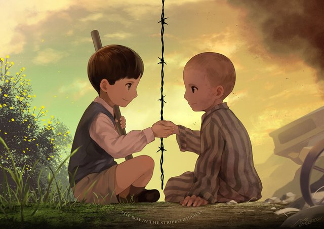 PELÍCULA: El niño del pijama de rayas on emaze