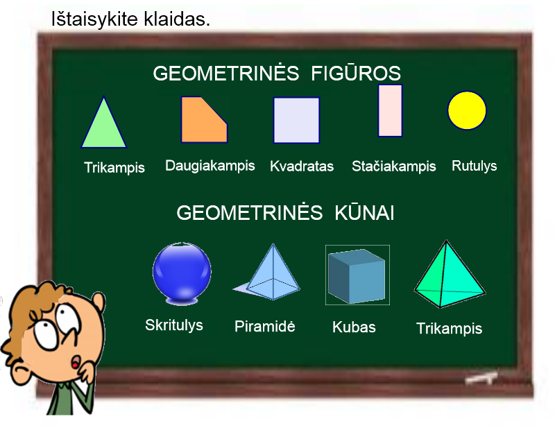 Geometrinės figūros on emaze