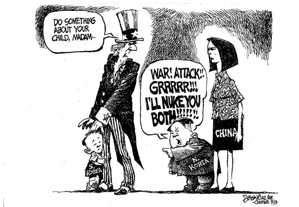 1950s Cold War Political Cartoons