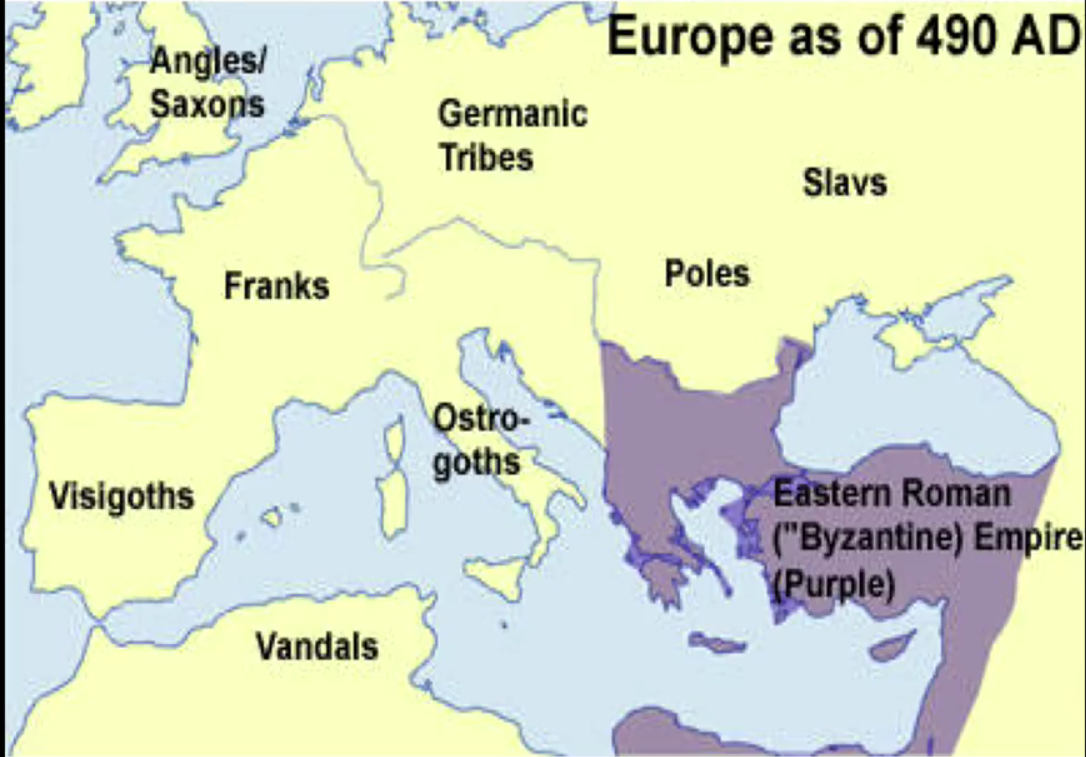 Fall of Rome/Dark Ages on emaze