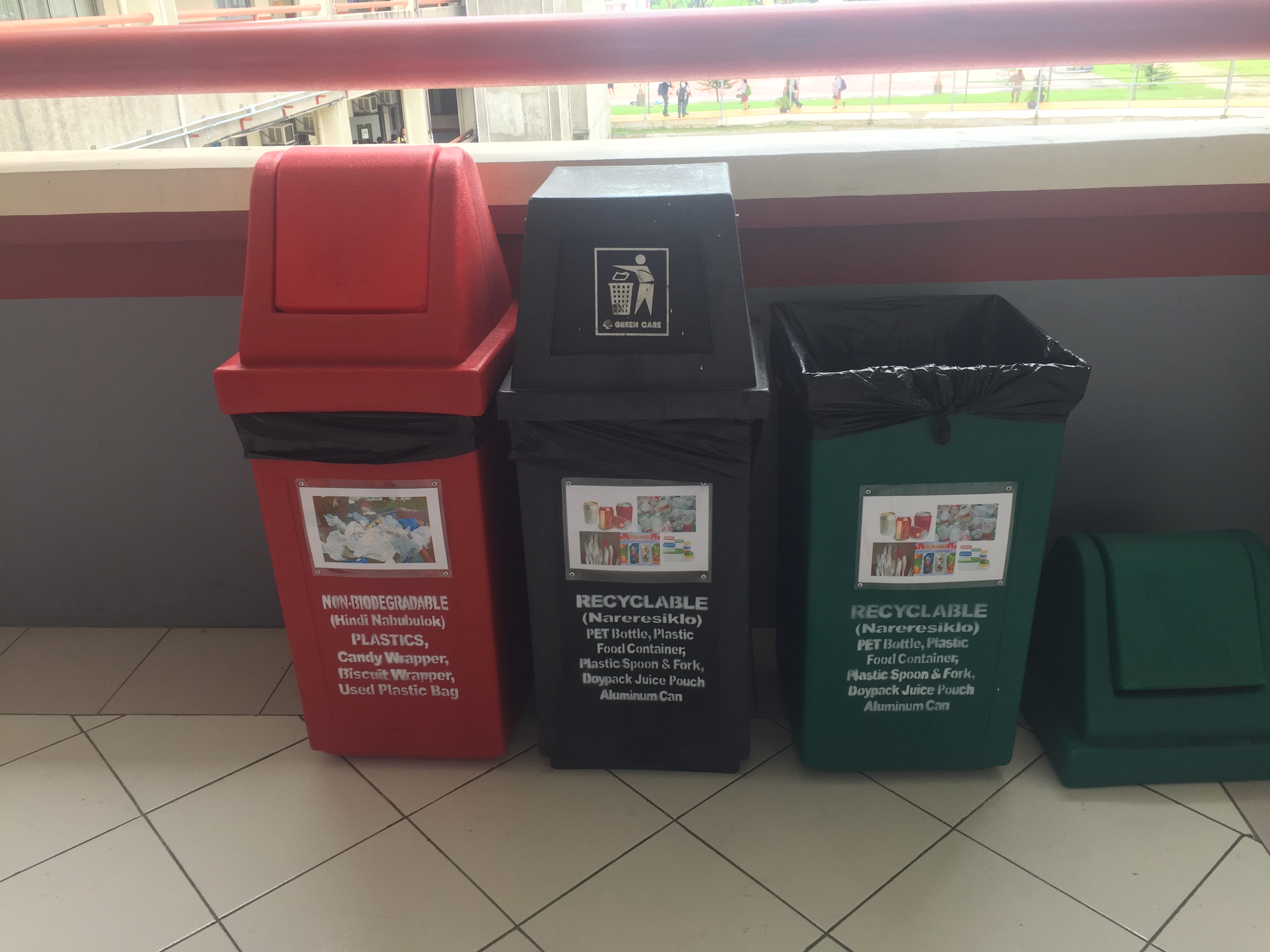 Trash Segregation at the csa-binan shs department on emaze