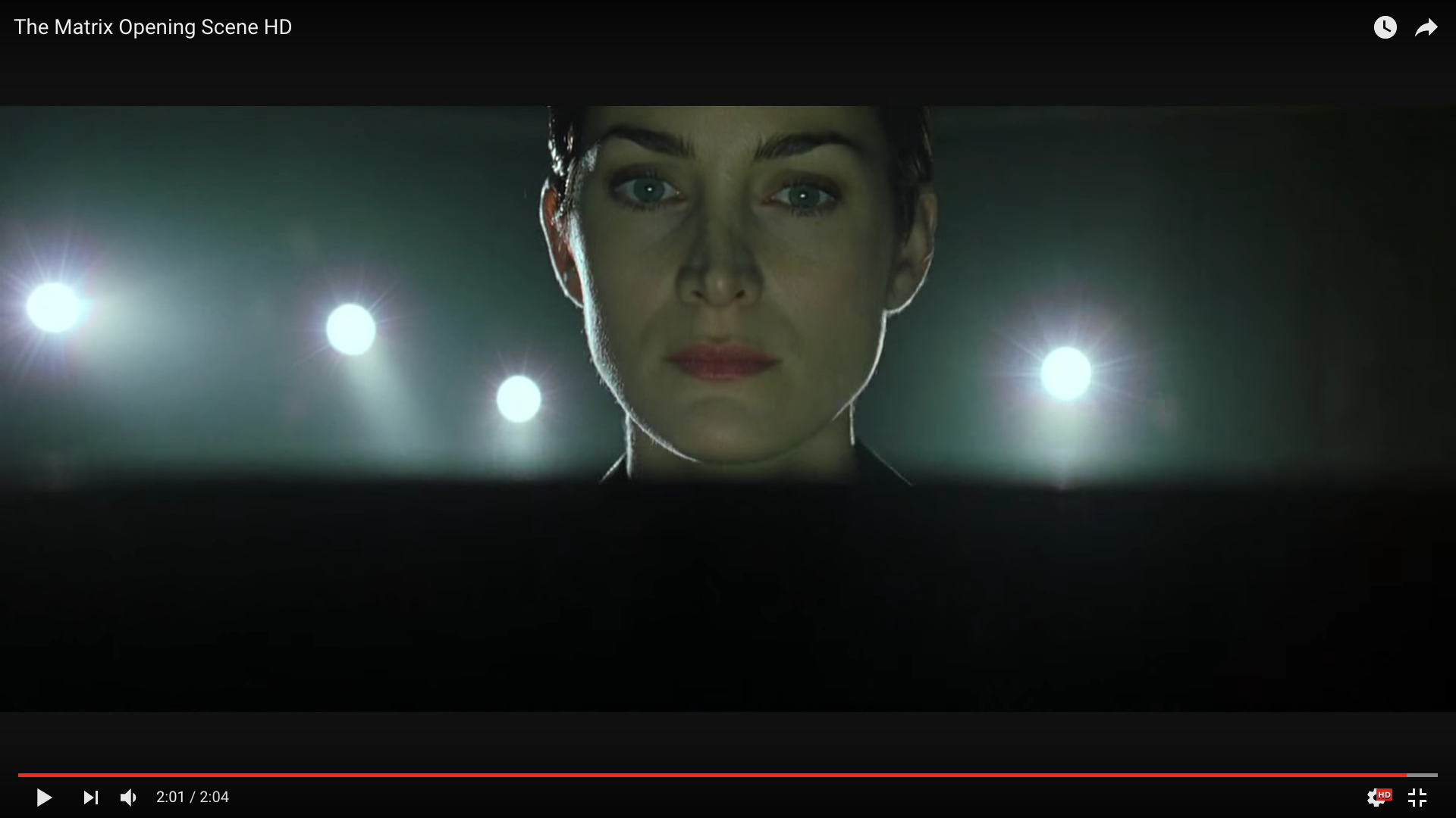 Matrix Opening Scene at emaze Presentation