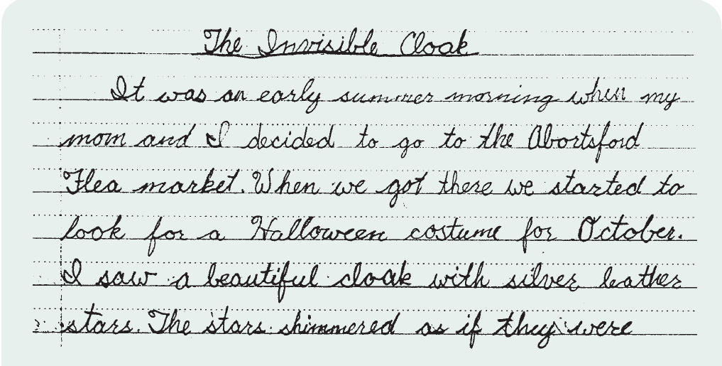 Story Writing Examples at emaze Presentation