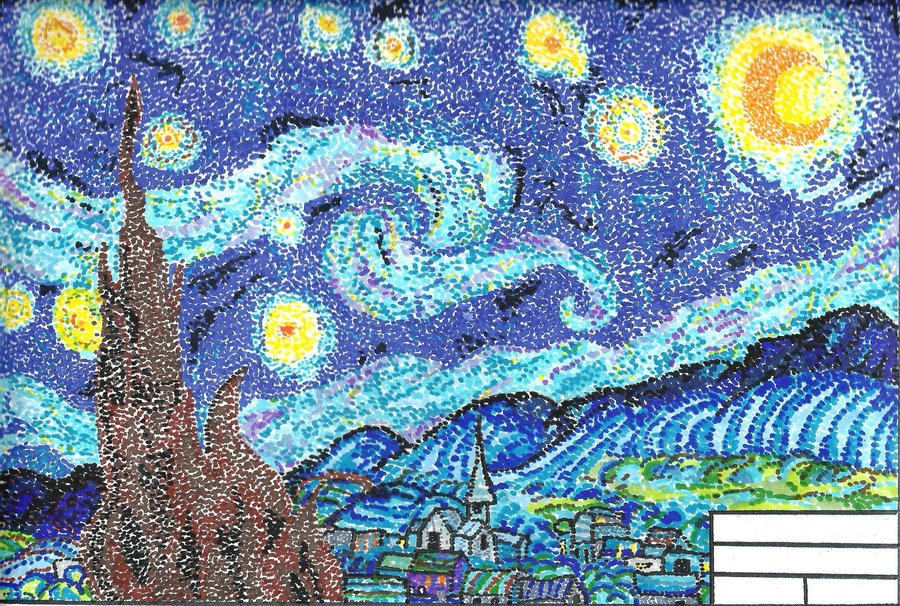 Pointillism on emaze