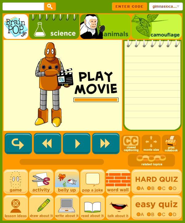 BrainPOP at emaze Presentation