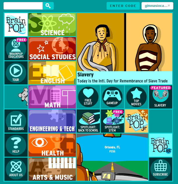 BrainPOP at emaze Presentation