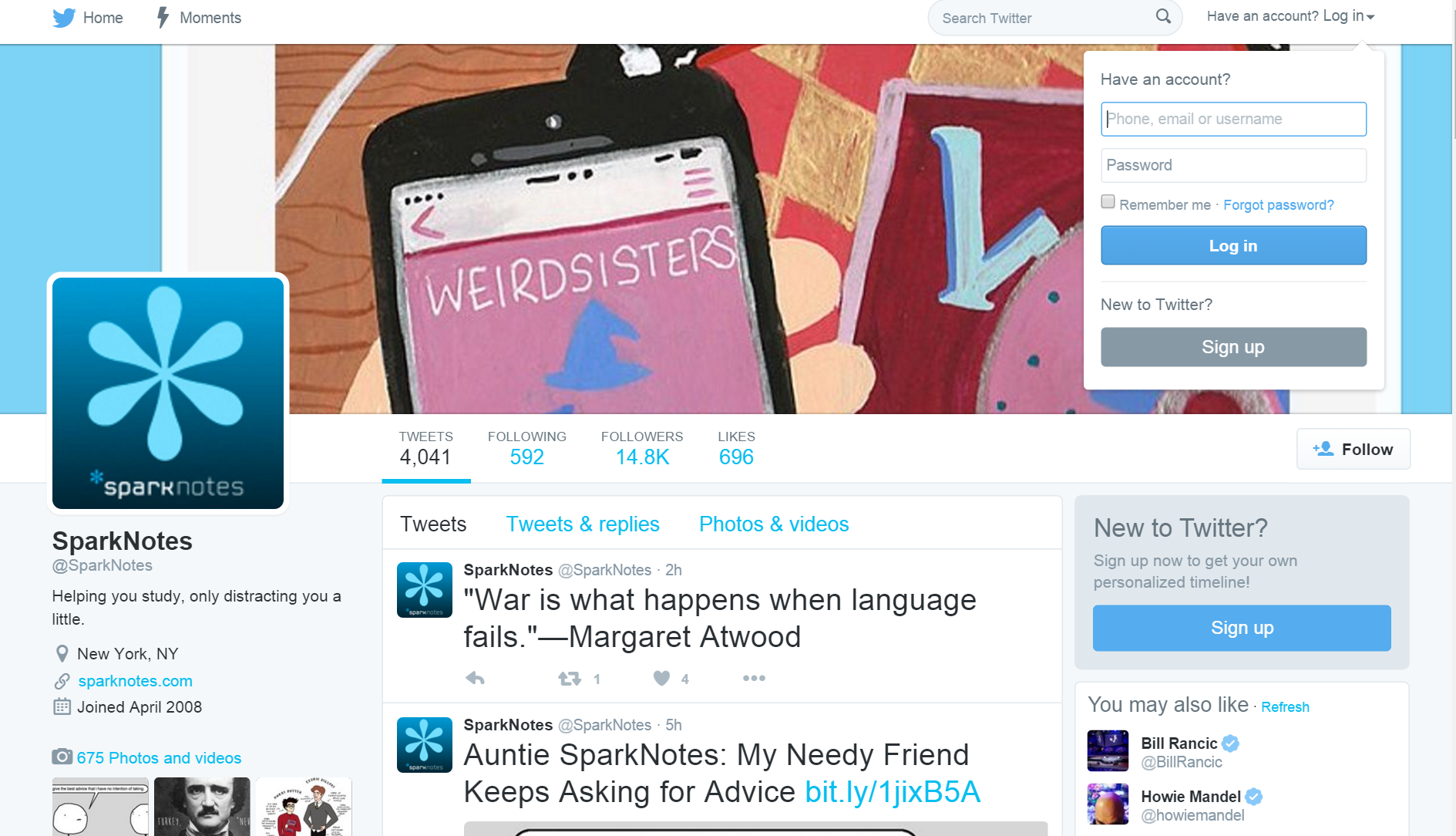 The Wonders of Sparknotes on emaze