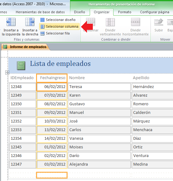 Los informes en access at emaze Presentation