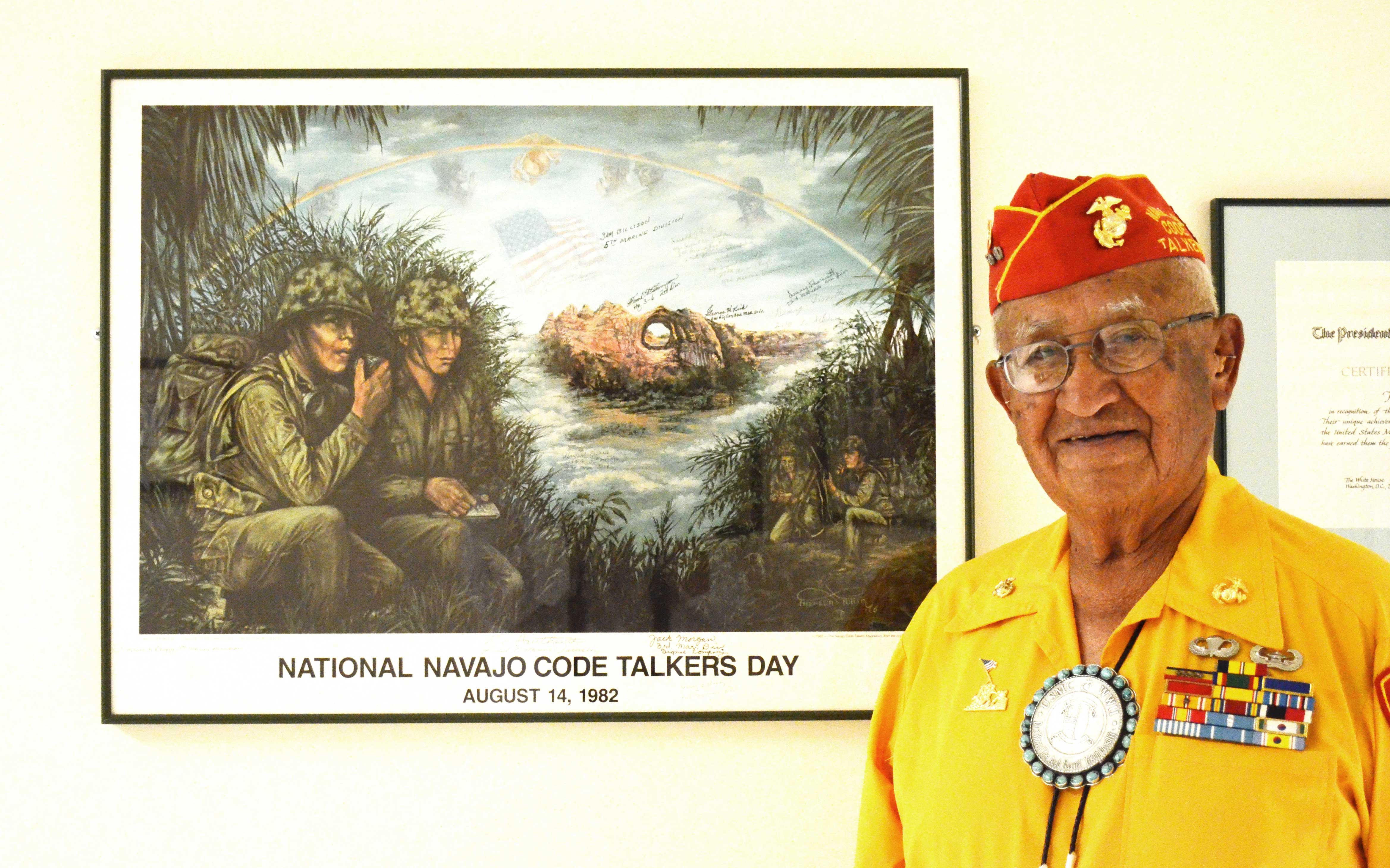 The Navajo Code Code Talkers at emaze Presentation