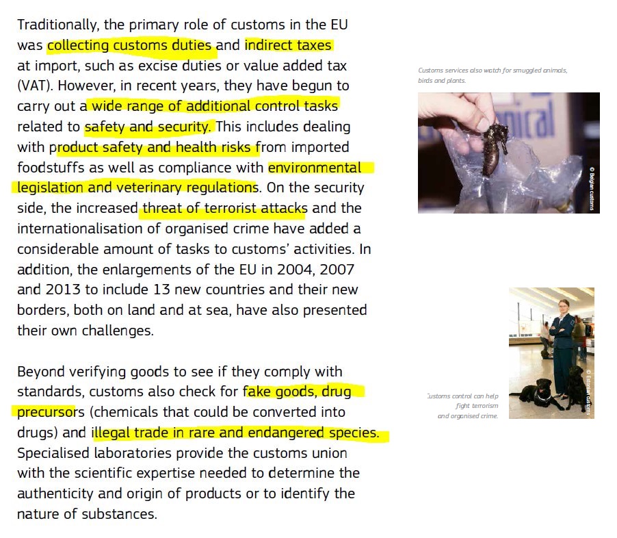 Eu Customs Controls at emaze Presentation