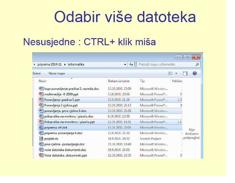 Vrste datoteka, dokumenti.pptx on emaze