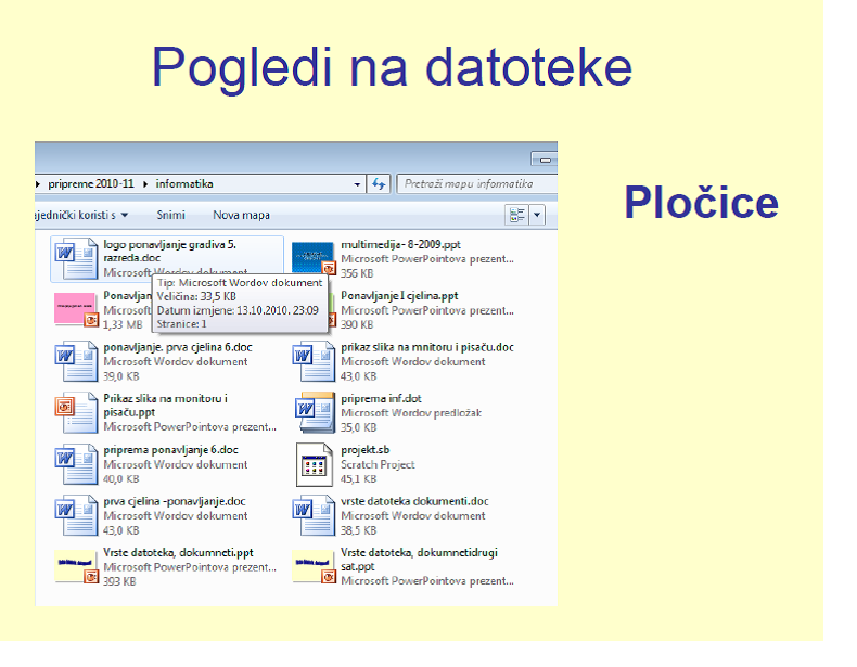 Vrste datoteka, dokumenti.pptx on emaze