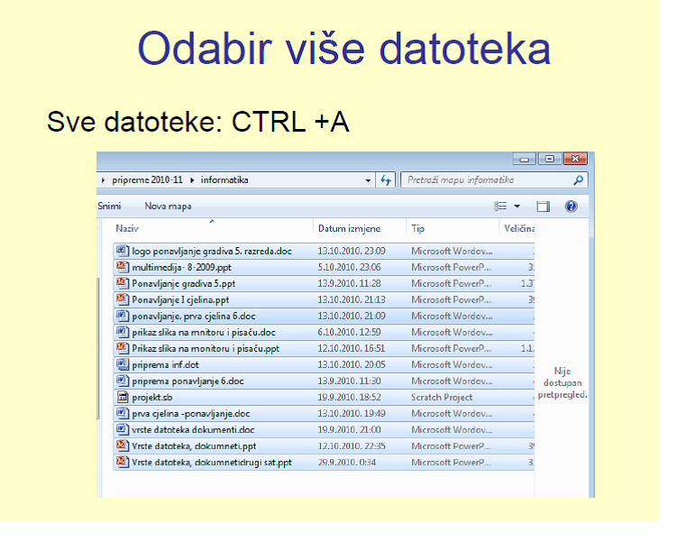 Vrste datoteka, dokumenti.pptx on emaze