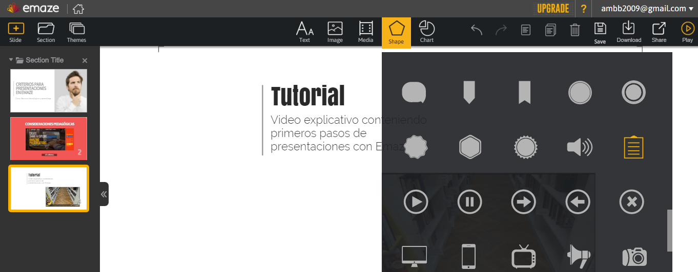 EMAZE: Primeros pasos at emaze Presentation